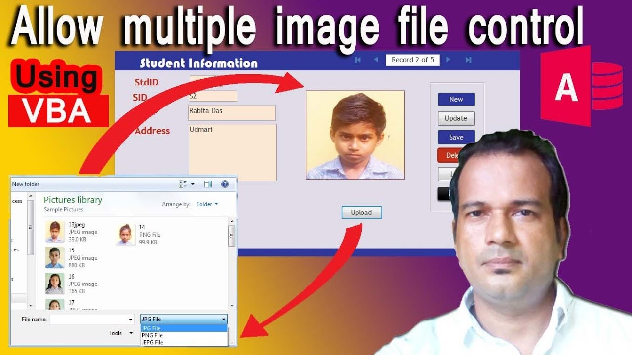 How To Allow Multiple Files Upload In Access Database Using Vba YouTube How To Allow Multiple Files Upload In Access Database Using Vba YouTube
