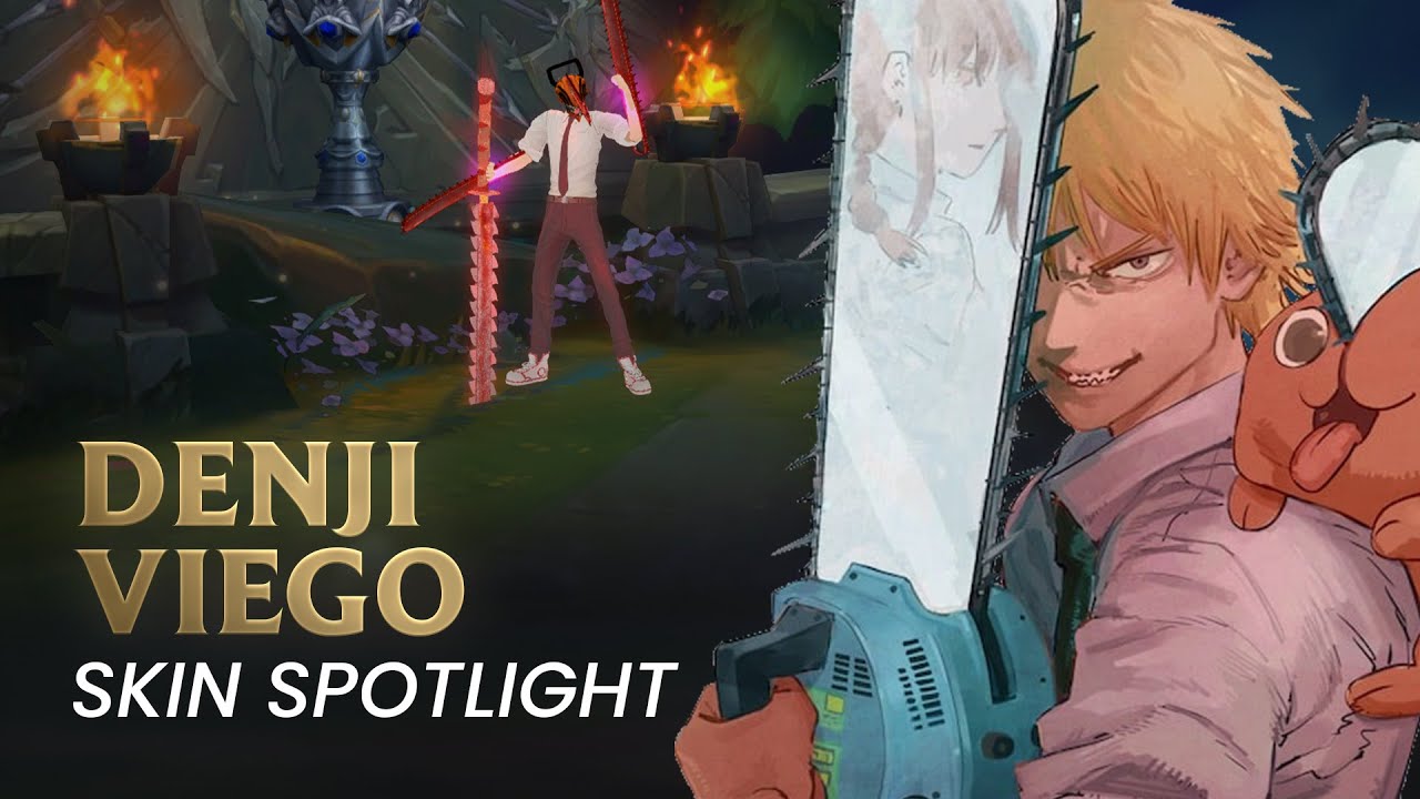 Denji Viego Custom Skin Spotlight - League of Legends - YouTube