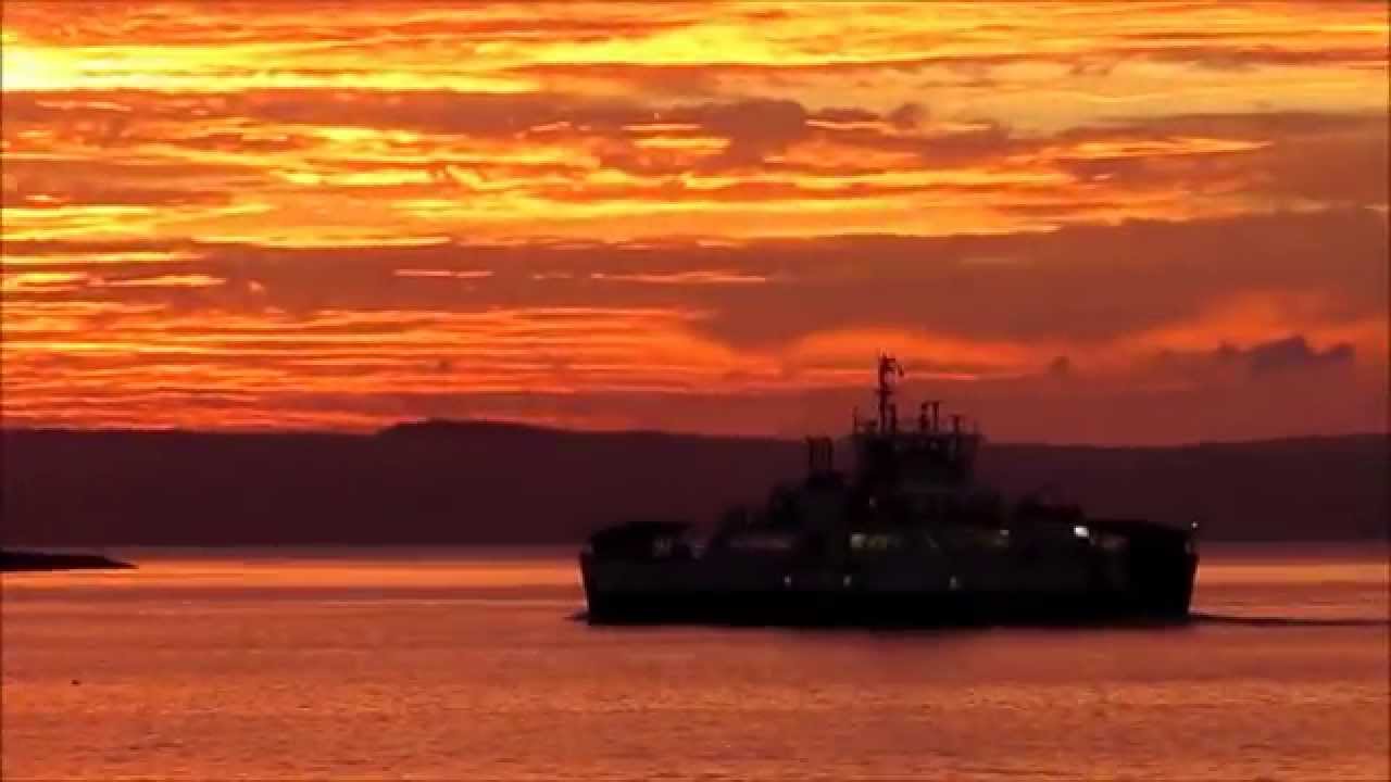 September Sunset in Largs - YouTube