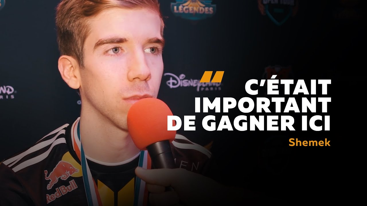 Shemek : « C'était important de gagner ici » - YouTube