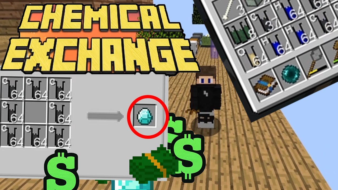 8 STACK CARBON = DIAMOND! || Chemical Exchange#2 Modpack Indonesia ...