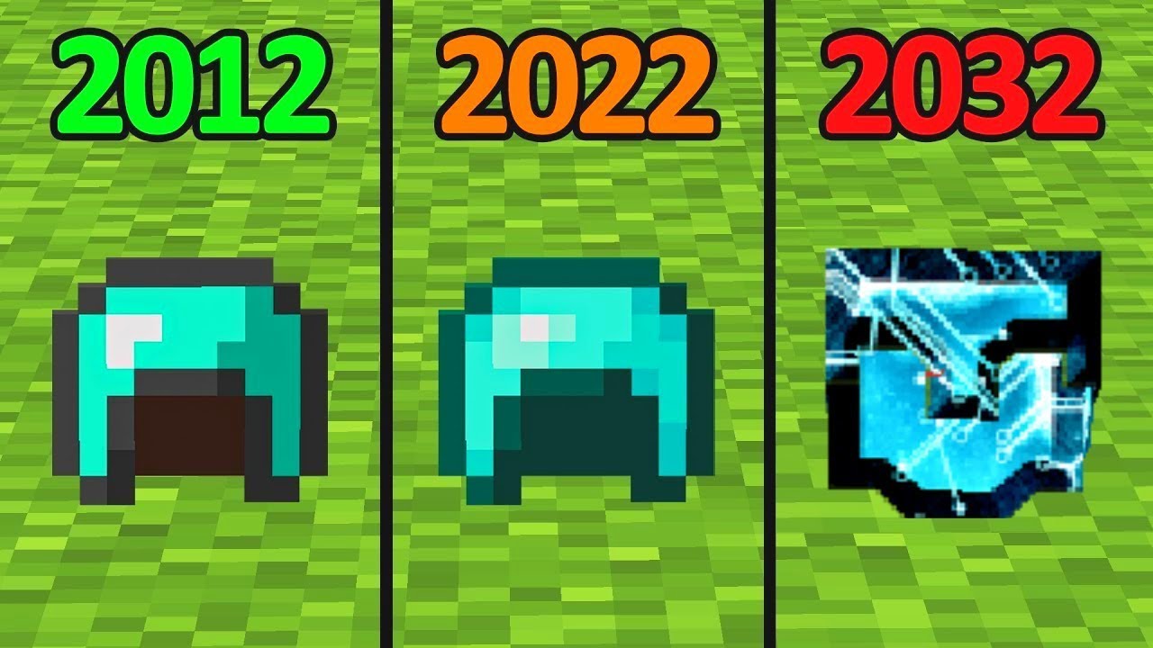 minecraft in 2012 vs 2022 vs 2032 - YouTube