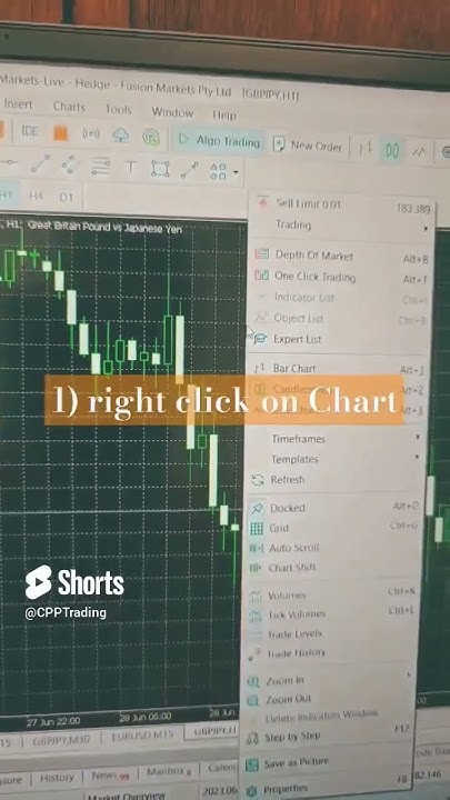 How to make MT5 look like TradingView #metatrader #forextips - YouTube