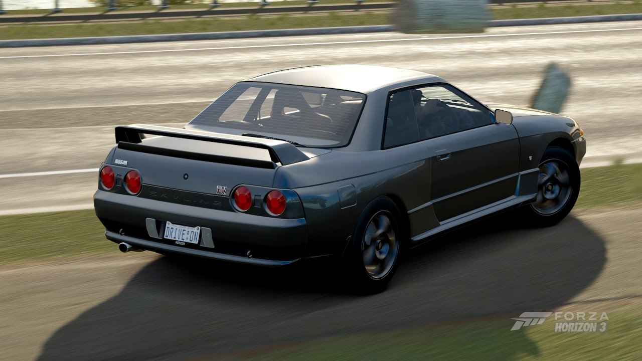 FH3 Barn Find #13 - Nissan Skyline GT-R V-Spec R32 1993 - YouTube