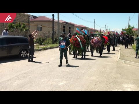 Dövlət sərhədinin pozulması nəticəsində həlak olan gizir Qubada dəfn edilib