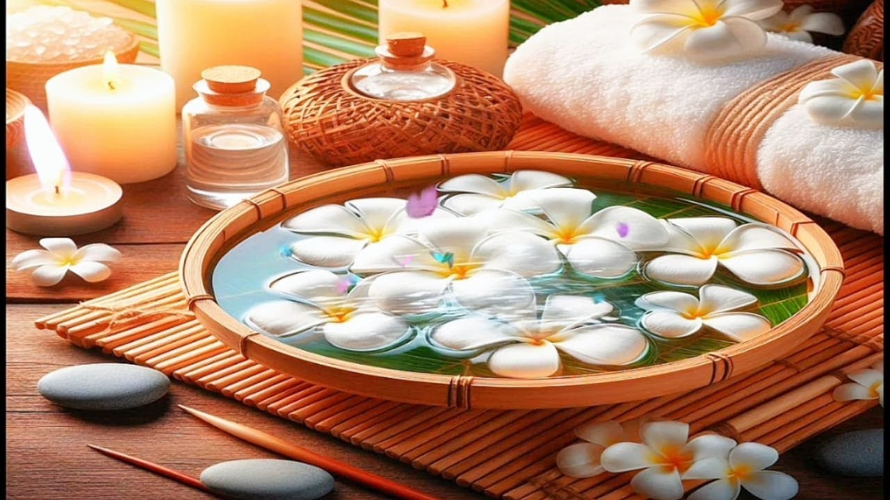 Soothing Spa Music • Soft Water Sounds 🌻 Relieves Stress and Anxiety ...