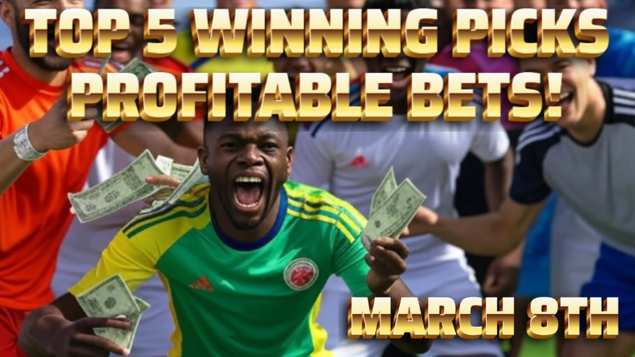 Top 5 Winning Sports Picks Football March 8 - YouTube