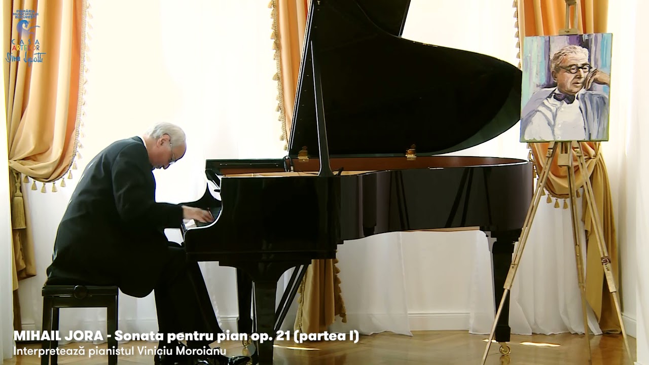 Mihail Jora - Sonata pentru pian op. 21 (partea I) - YouTube