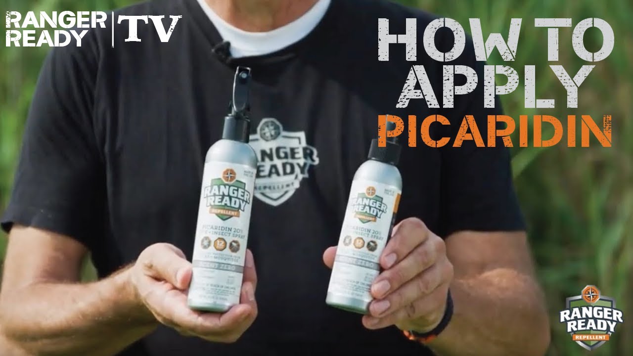 How To Apply Picaridin Insect Repellents - YouTube