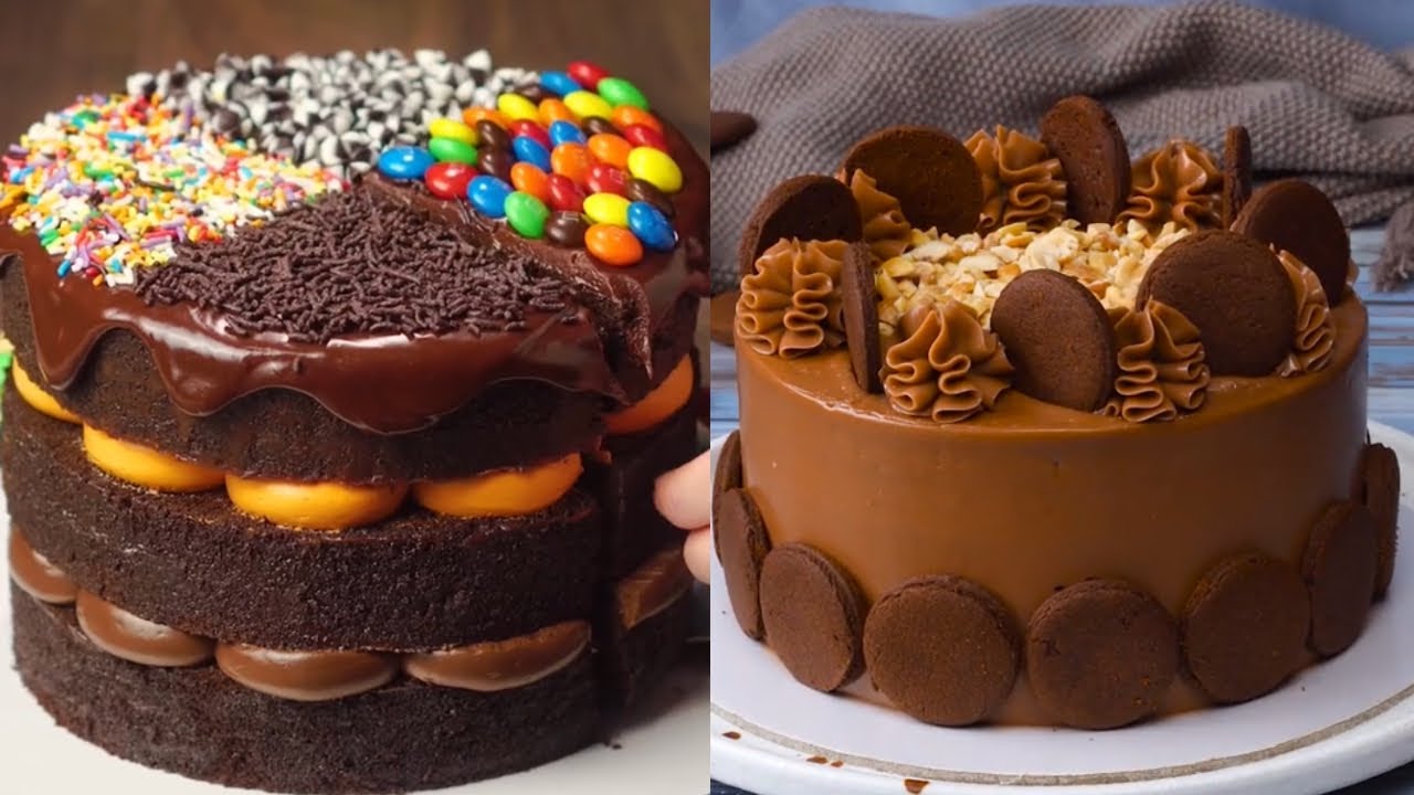 Best Chocolate Cake | Easy and Tasty Cake Decorating Ideas - YouTube