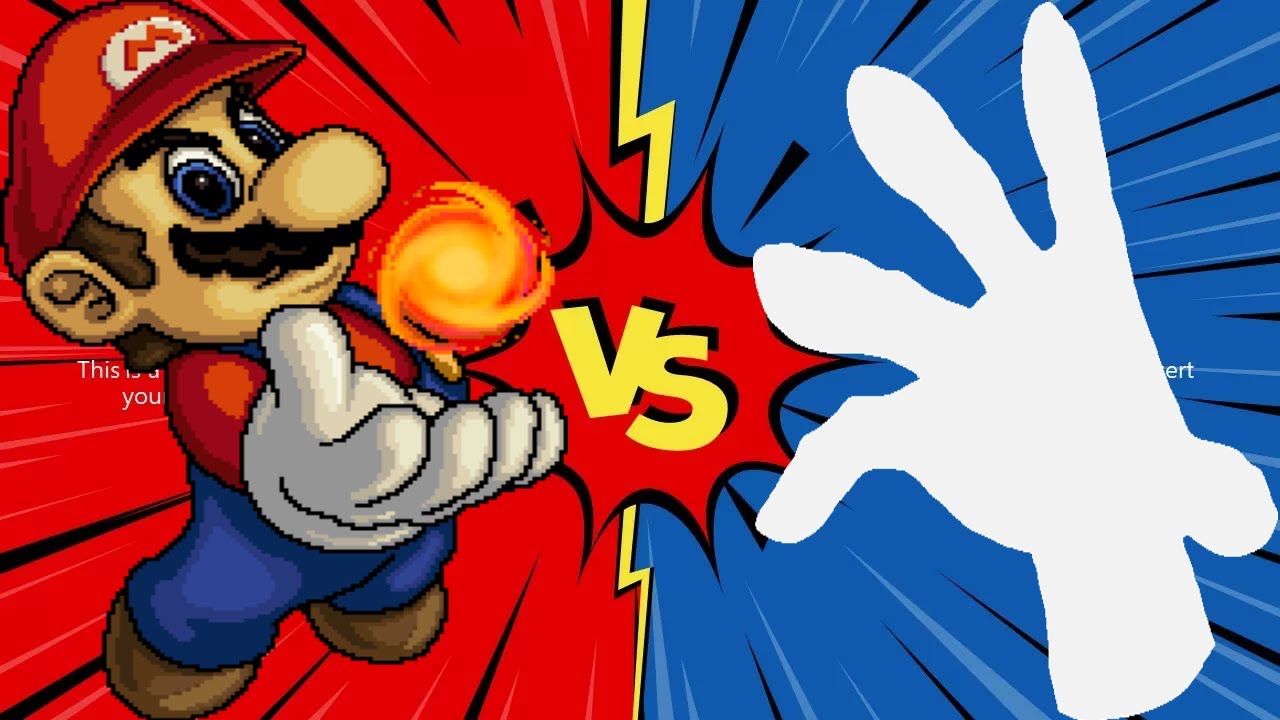 SUPER SMASH BROS CMC PLUS V9 EXTENDED MUGEN MARIO VS MASTER HAND - YouTube