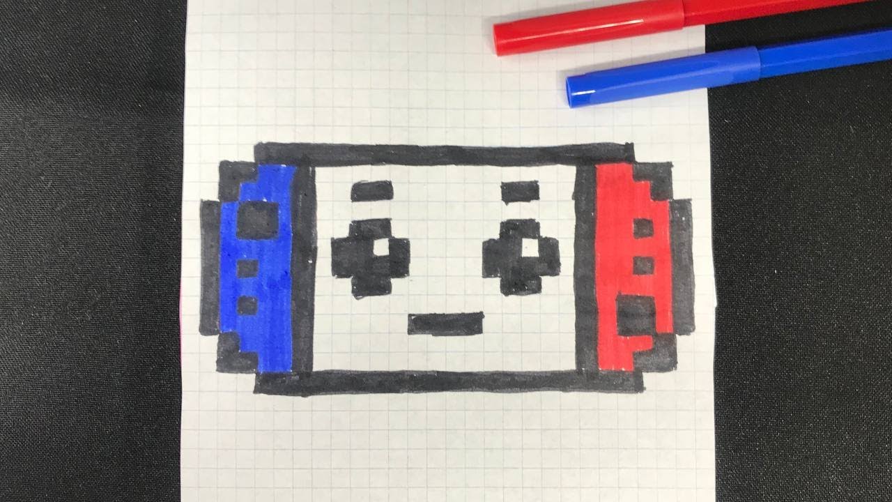 How to Draw a Game Console by the Cells Drawings by the Cells - YouTube