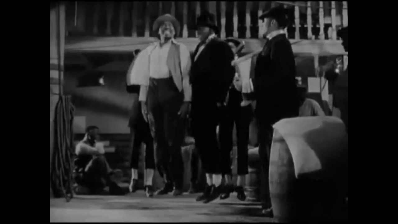 Bill Bojangles Robinson with "The Sand Dance" in the movie "Stormy ...