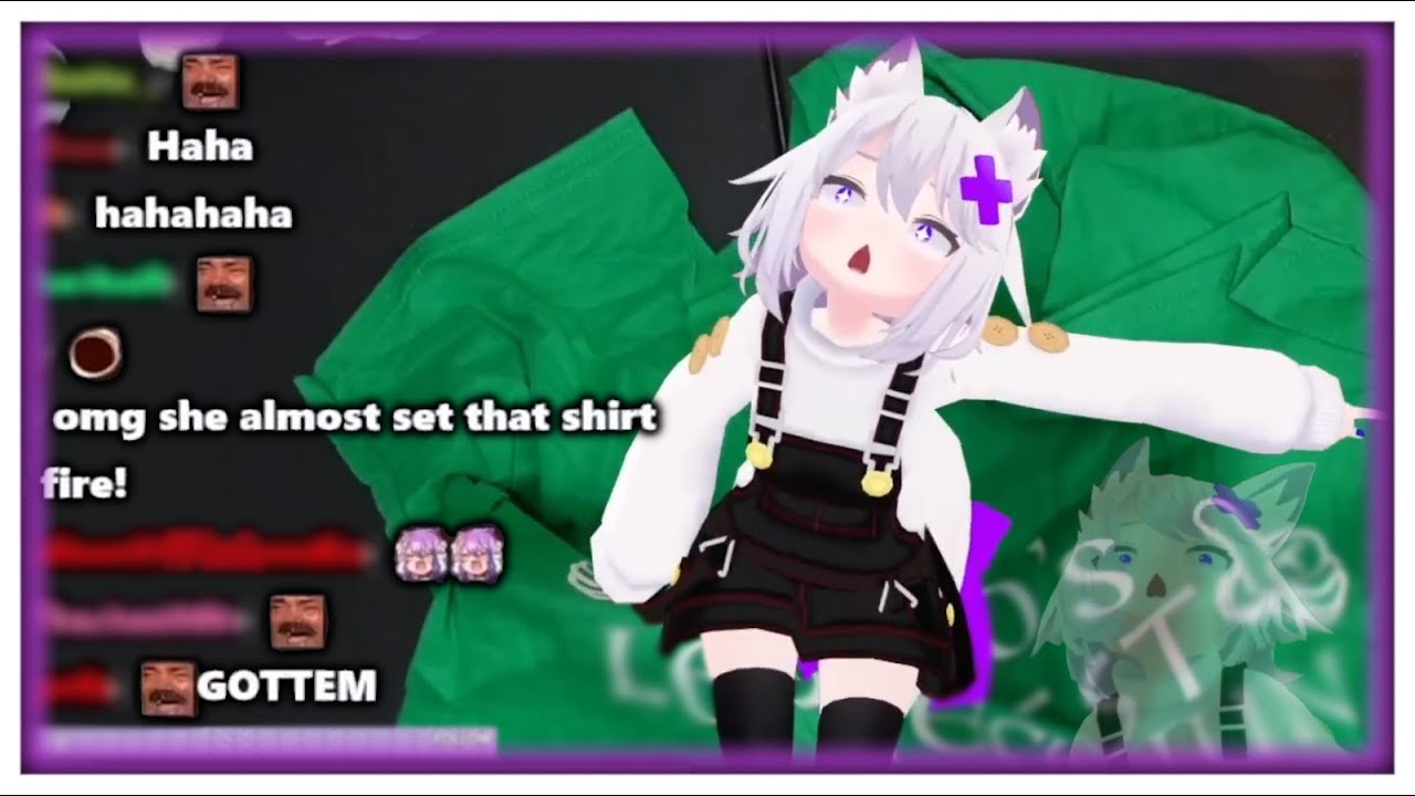 Filian Got Gifted a Perfect T-shirt For Her Height - YouTube