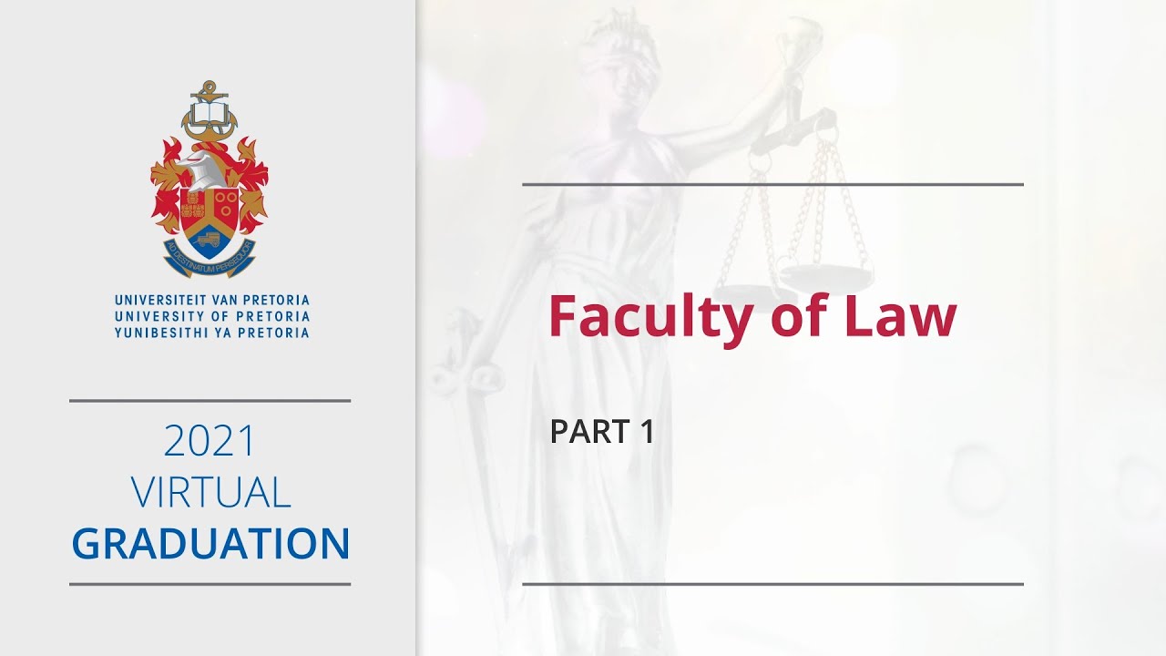 UP 2021 Summer Virtual Graduation - Part 1 Faculty of Law - YouTube