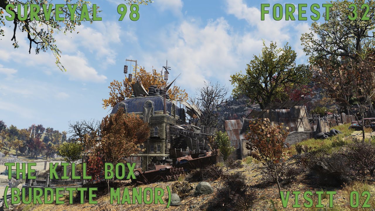 Fallout 76 Surveyal Project 98 - Forest 32 - The Kill Box - YouTube