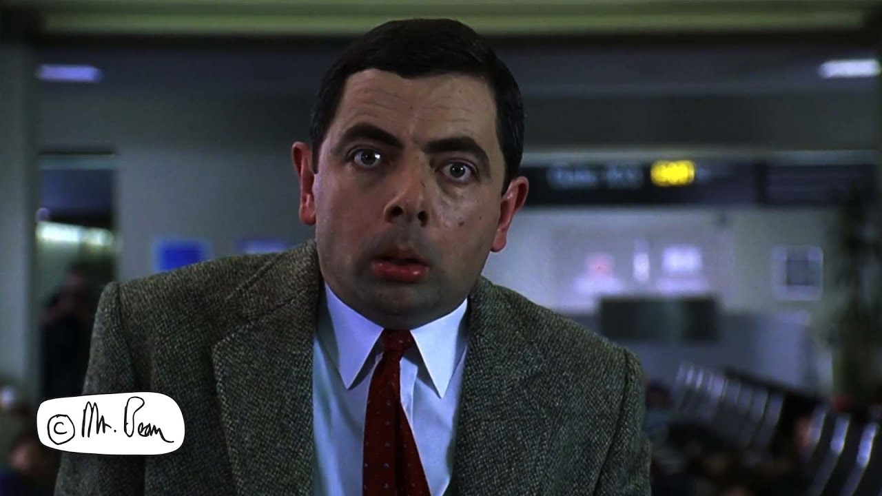 Mr Bean Runs From Security | Bean: the Movie | Mr Bean - YouTube