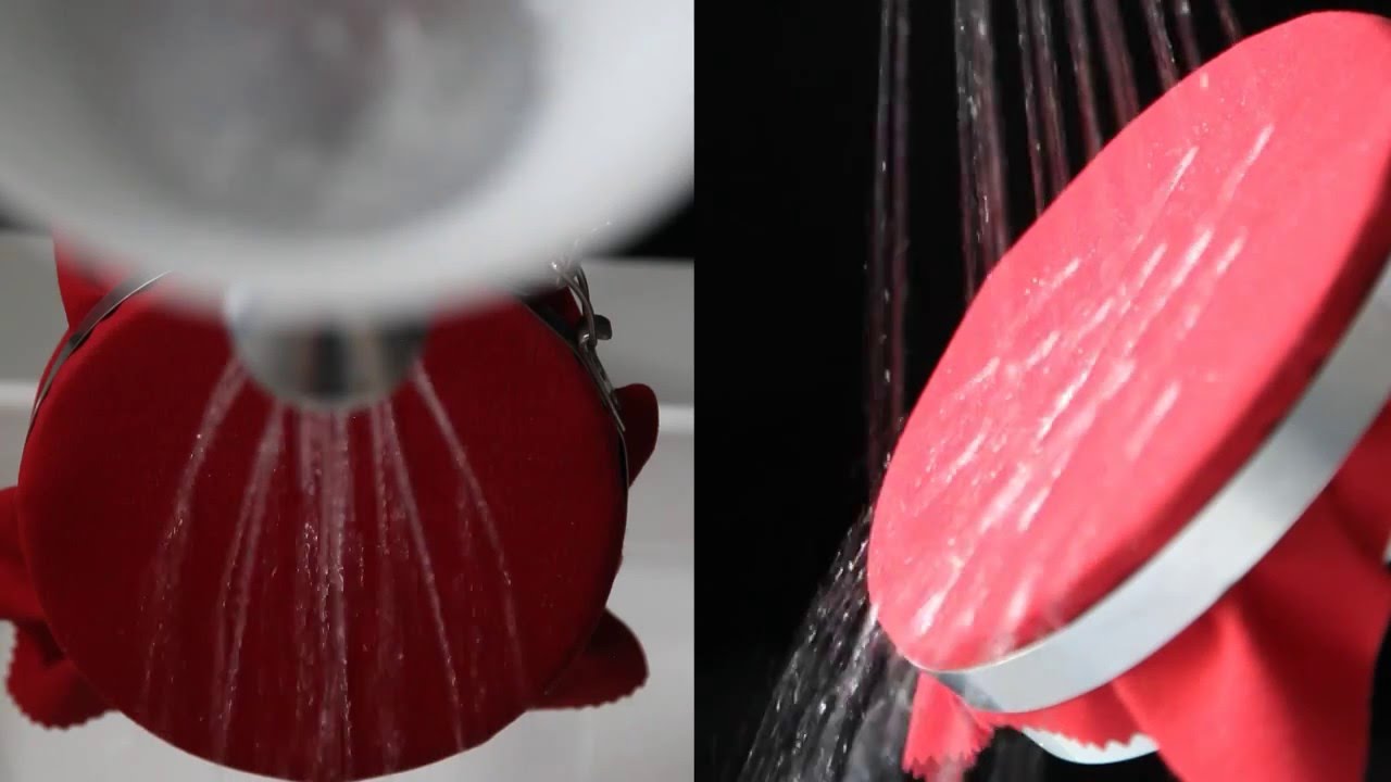 IRISUN - Water-Repellency Test (Spray test) - YouTube