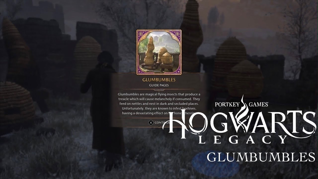 Hogwarts Legacy - Glumbumbles (FIXED) - Field Guide Pages - YouTube