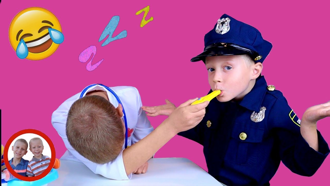 Doctor Set Toys | Tired Doctor! | Mike and Jake Pretend Play | Doctor ...