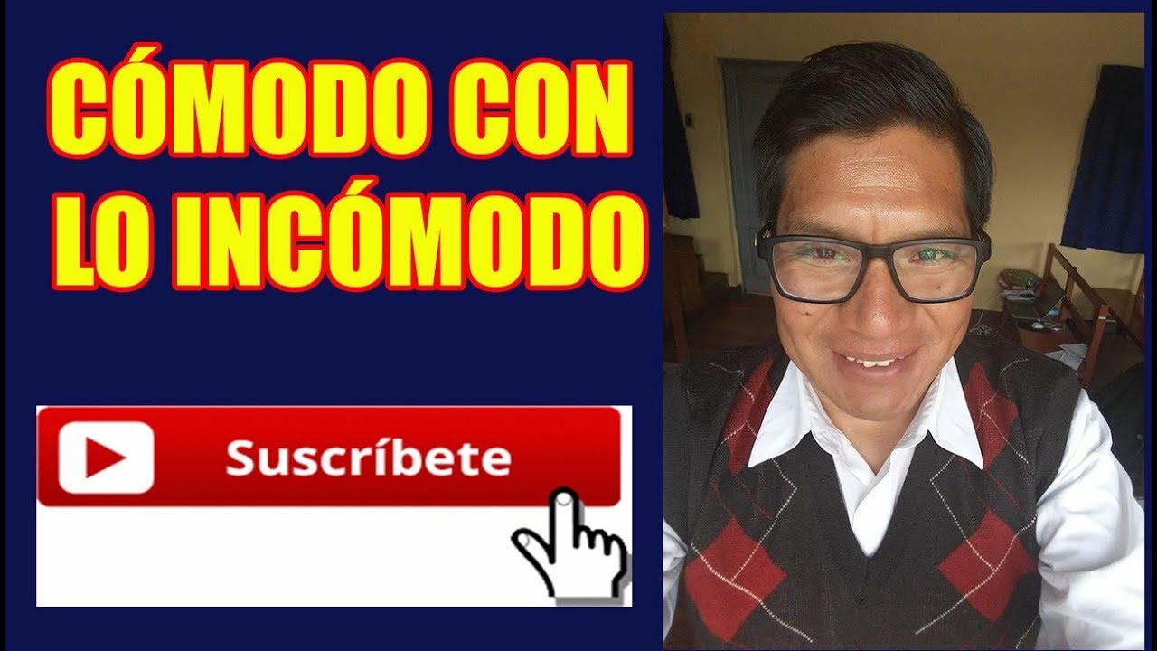 Aprende a sentirte COMO **en lo Incomodo - YouTube