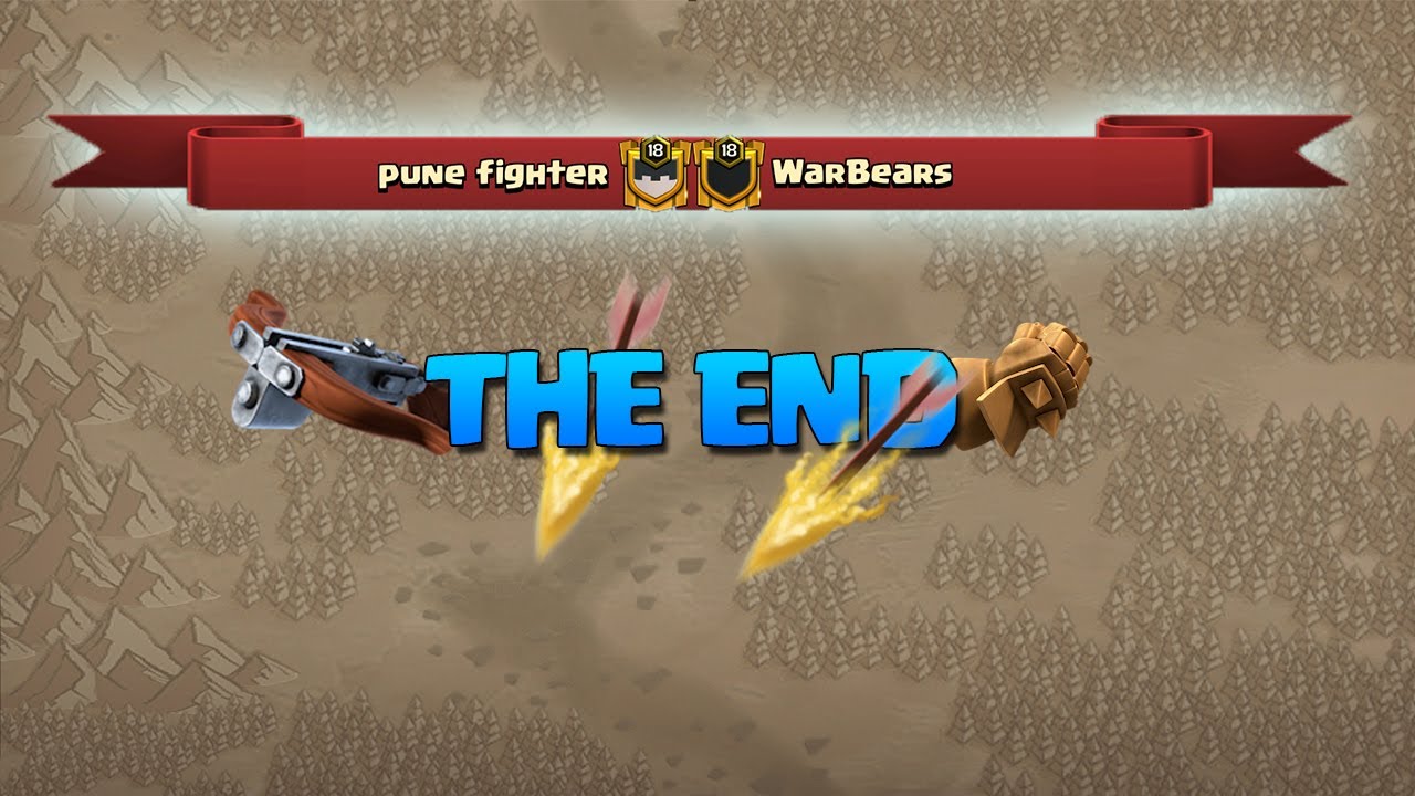 Pune fighter vs WarBears - The EPIC End of This Journey - Clash Of ...