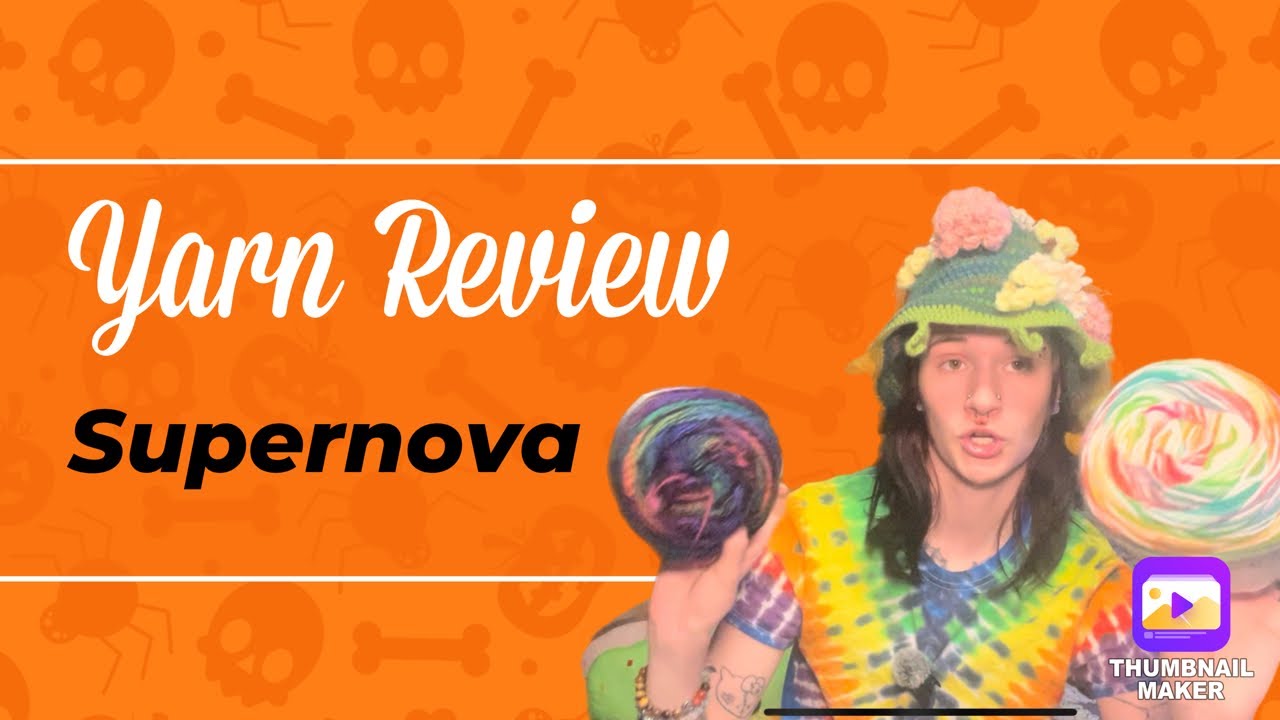Reviewing Joann’s Supernova Yarn!!! - YouTube