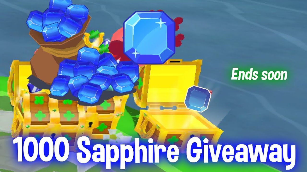 FLASH GIVEAWAY 1000 SAPPHIRES (ENDS SOON) | Animal Jam Giveaway - YouTube