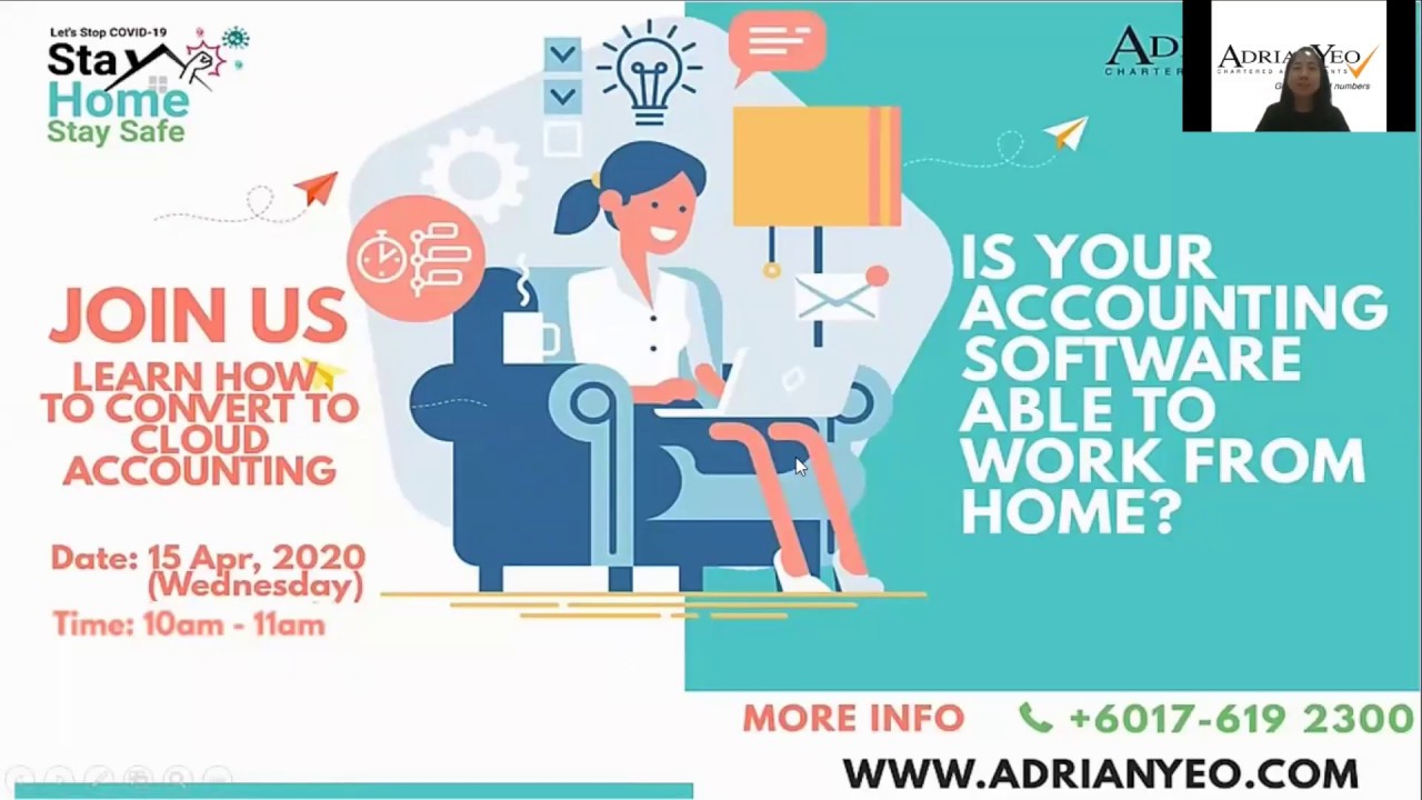 Is Your Accounting Software Allows You to Work From Home? - YouTube