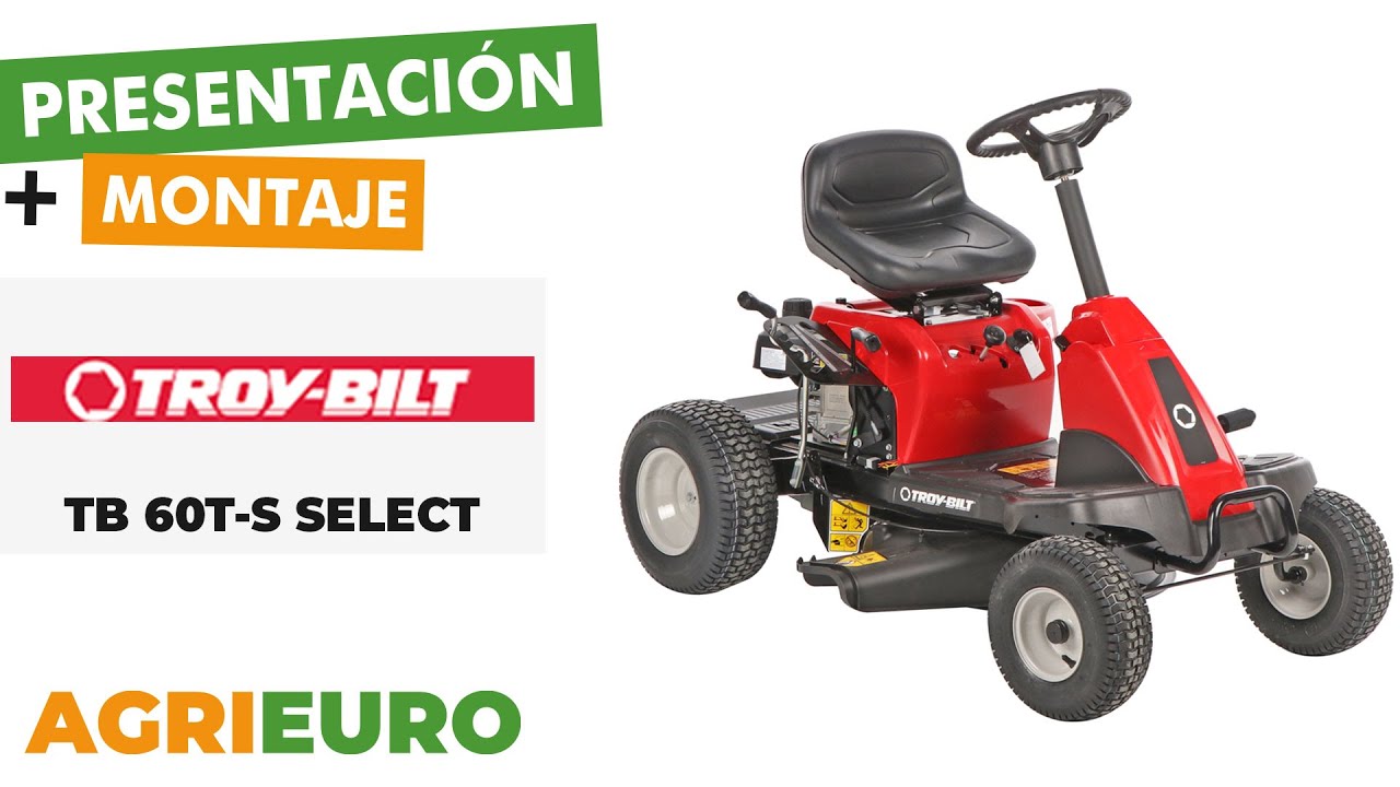 Presentación y montaje: Troy-Bilt TB 60T-S SELECT - Tractor cortacésped ...