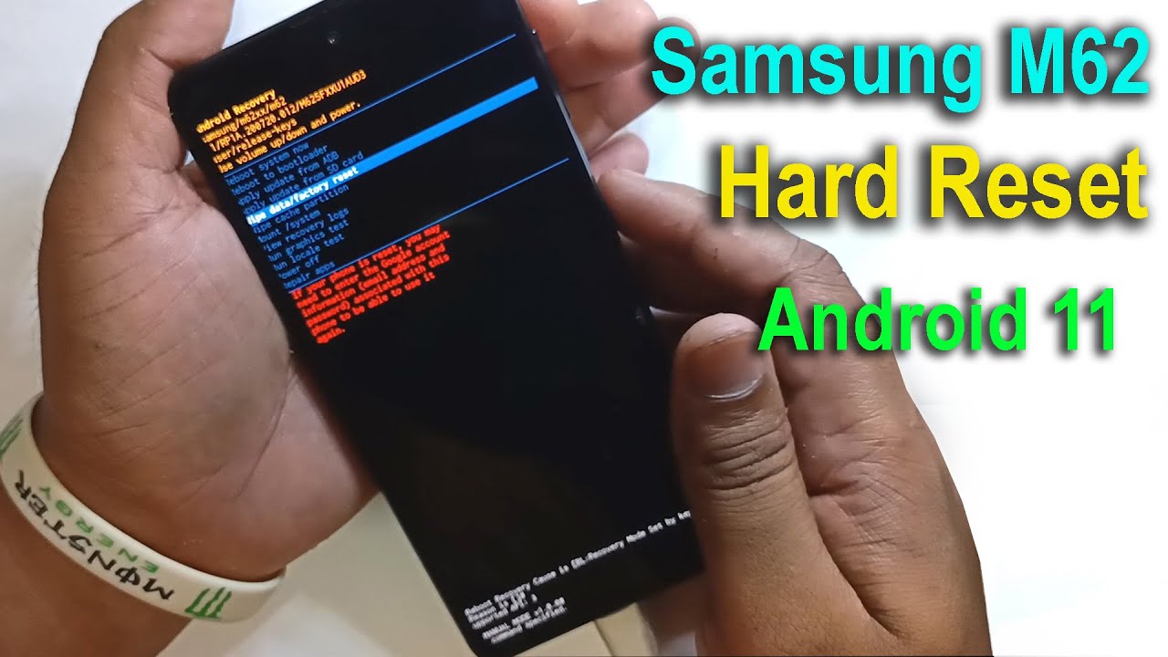 Samsung M62 ( M625F ) Hard Reset OR Pattern Unlock Android 11 Without ...