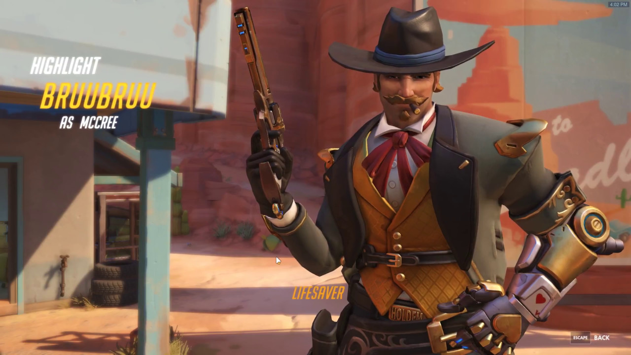 Overwatch Highlight: McCree - YouTube