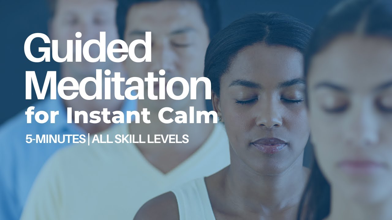 Relaxation and Stress Relief: 5 Minute Guided Meditation for Instant ...