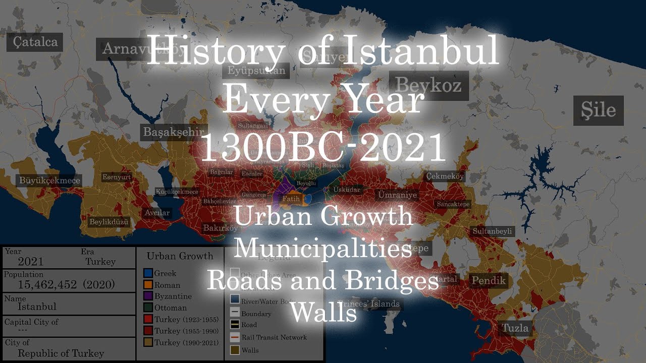 History of Istanbul Every Year - YouTube