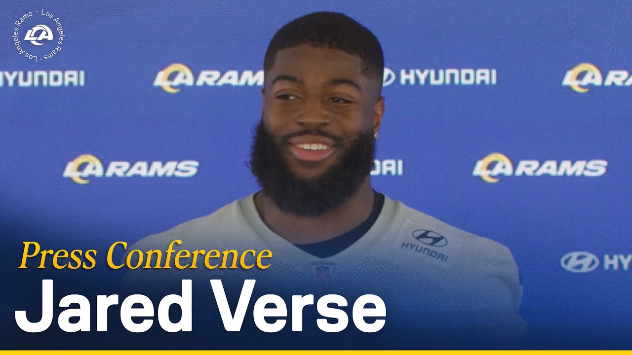 Jared Verse Talks About Being Selected To The Pro Bowl In Rookie Year ...