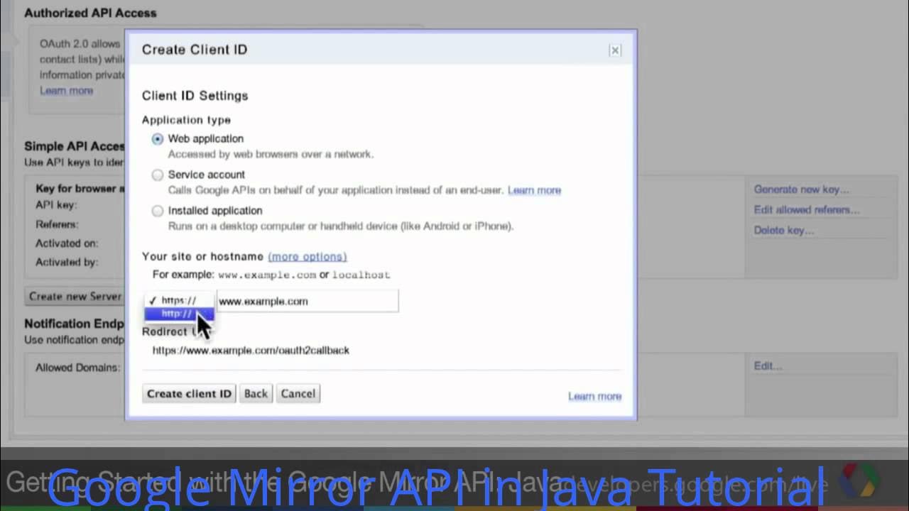 How to Use Google Mirror API in Java - Google Mirror API Tutorial - YouTube