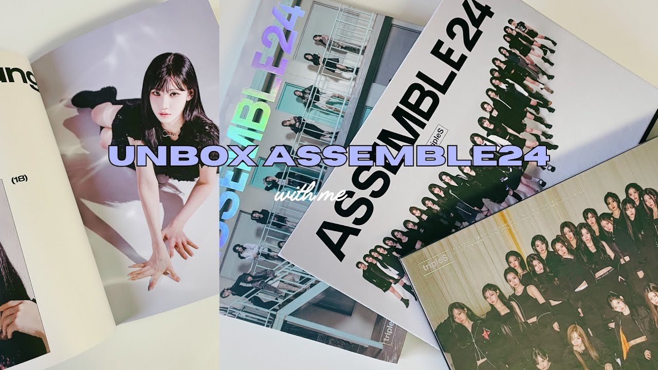 TripleS Assemble 24 unboxing - YouTube