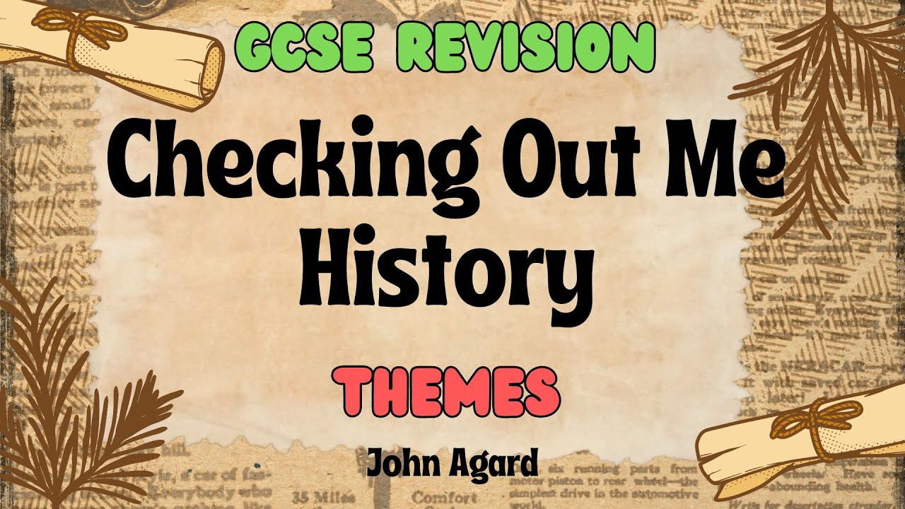 Checking out me history by John Agard - YouTube