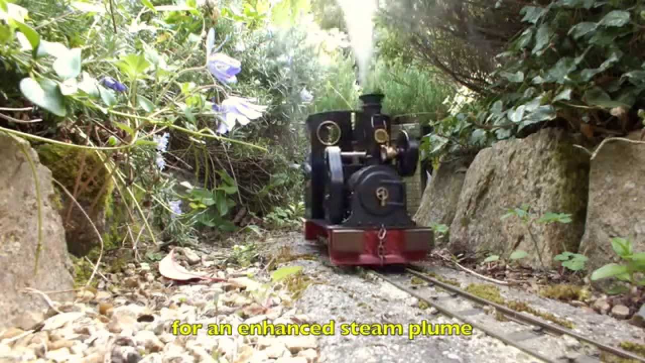 Simple 7/8ths Garden Railways - Live Steam Regner Vincent with Bamboo ...