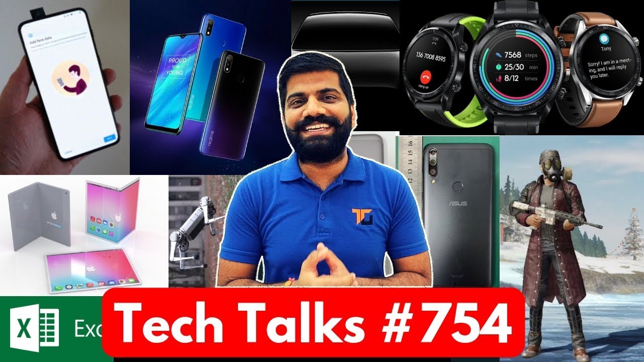 Tech Talks #754 - Realme 3 Pro Launch, OnePlus 7 Live Photo, Zenfone ...