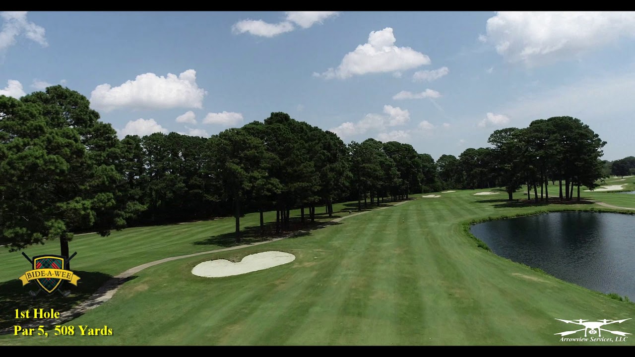 Bide-A-Wee Golf Club - Hole 1 - YouTube
