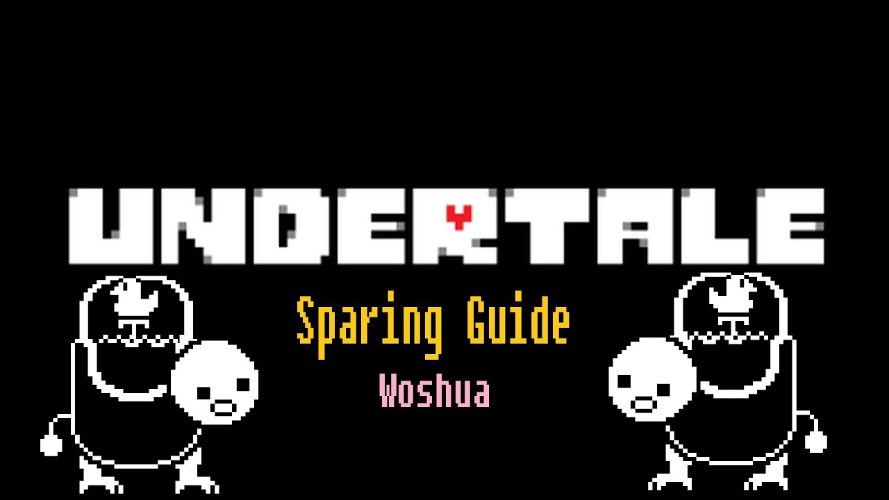 Woshua | Undertale Sparing Guide - YouTube