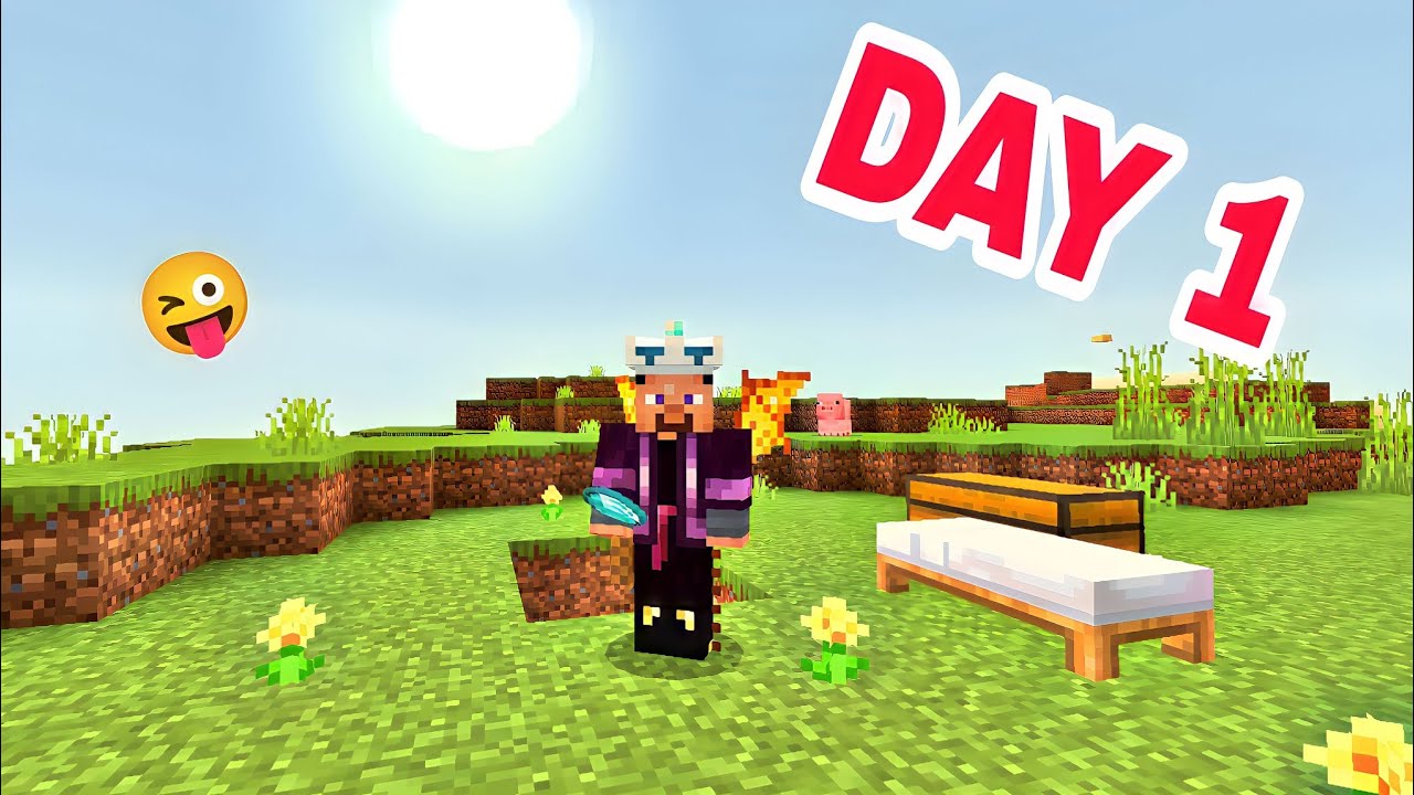 MY FIRST DIAMOND! Minecraft Let's Play Episode 1... - YouTube