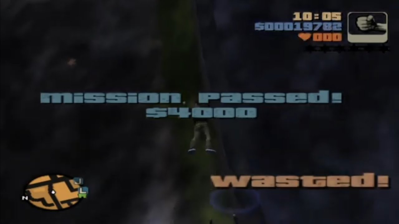 GTA III: Mission Passed! and Wasted! - YouTube