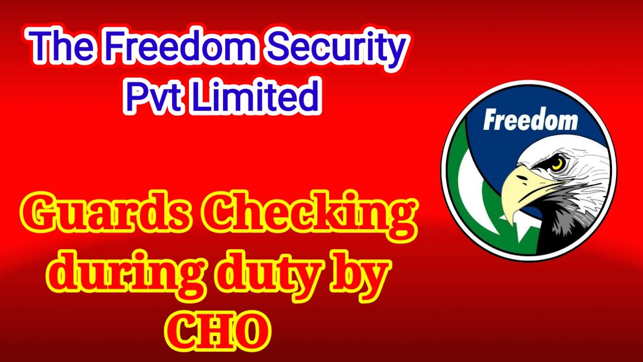 Freedom Security Services guard checking - YouTube