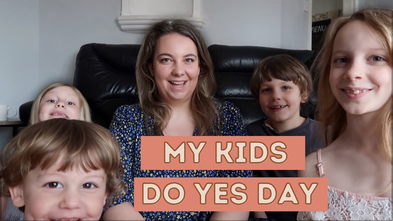 My Kids Ask for a YES DAY! | Uk Family Vlog - YouTube