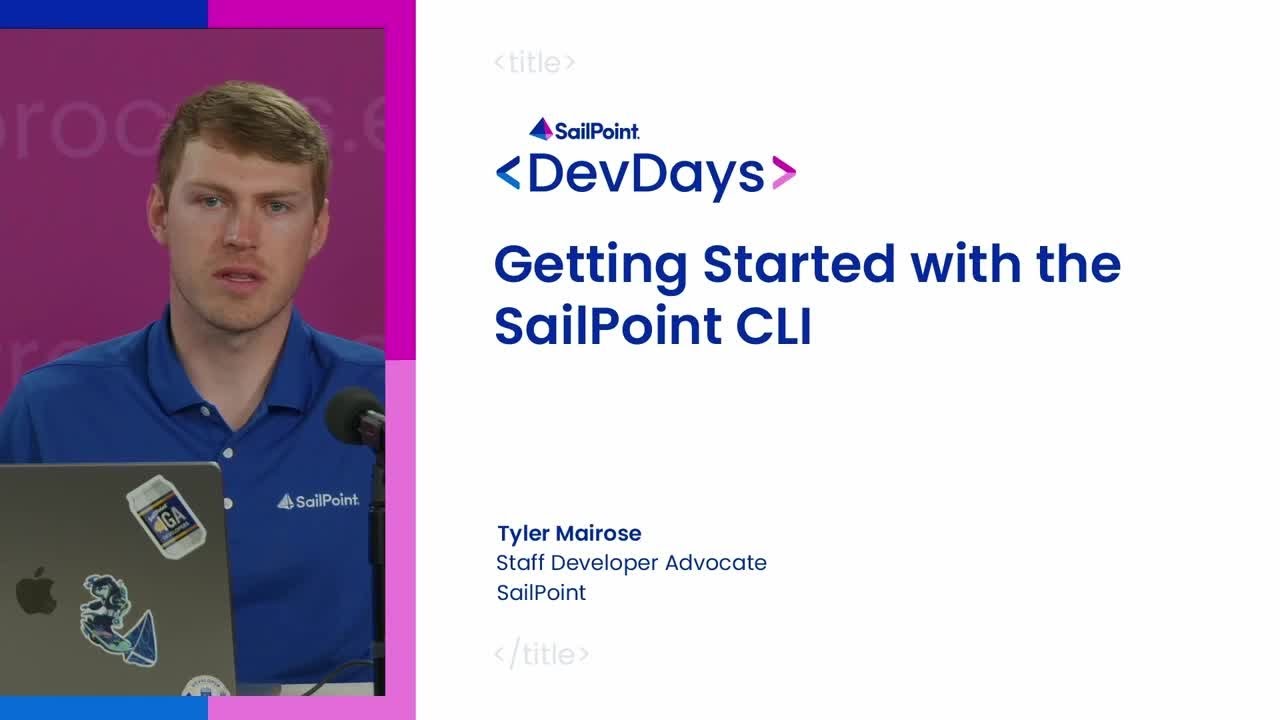 Getting started with the SailPoint CLI - YouTube