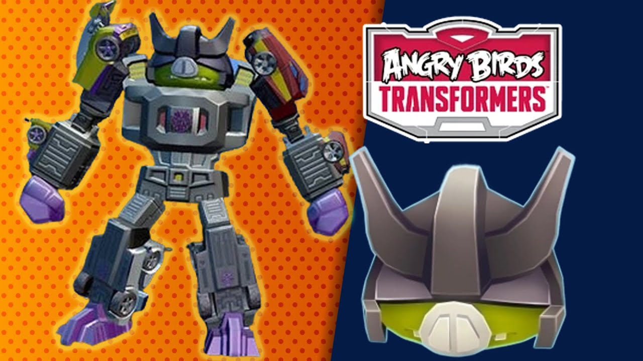 Corporal Pig as Menasor - Bigger Hero in Angry Birds Transformers - YouTube