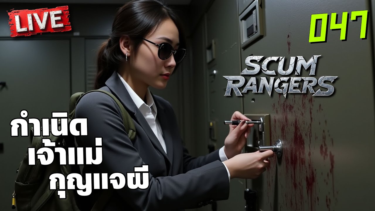 SCUM Rangers LIVE-047 กำเนิดเจ้าแม่กุญแจผี - YouTube