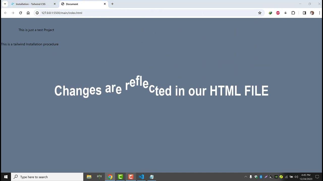 How to Install Tailwind CSS In VS Code in 10 minutes | Install Tailwind ...